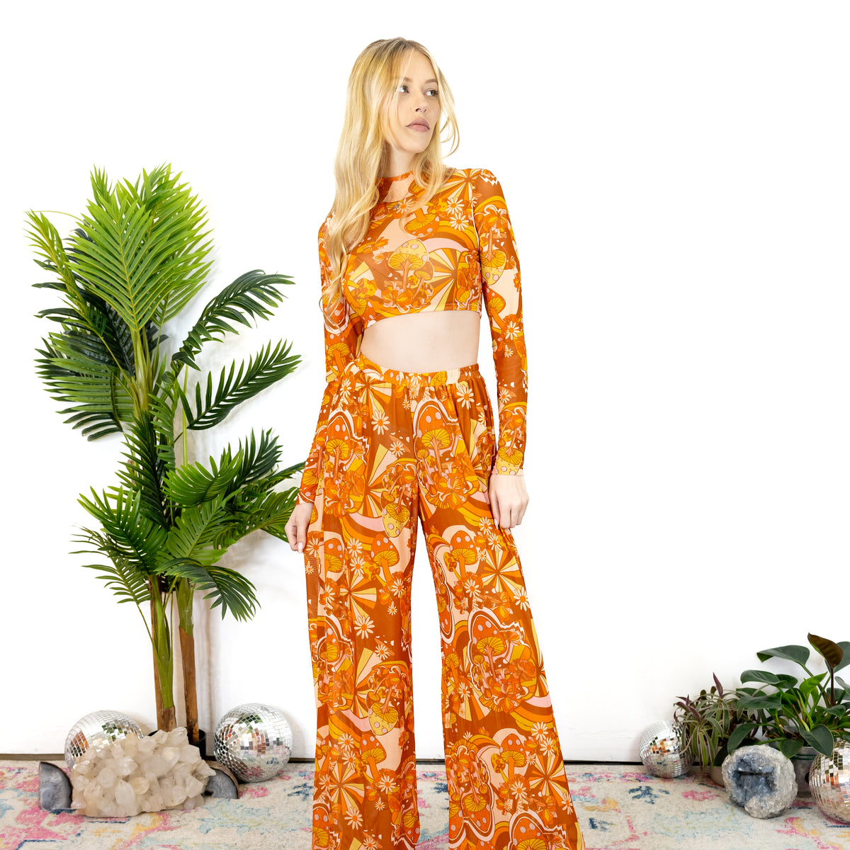 Mary Jane Mesh Crop Top – Smoke Show Co