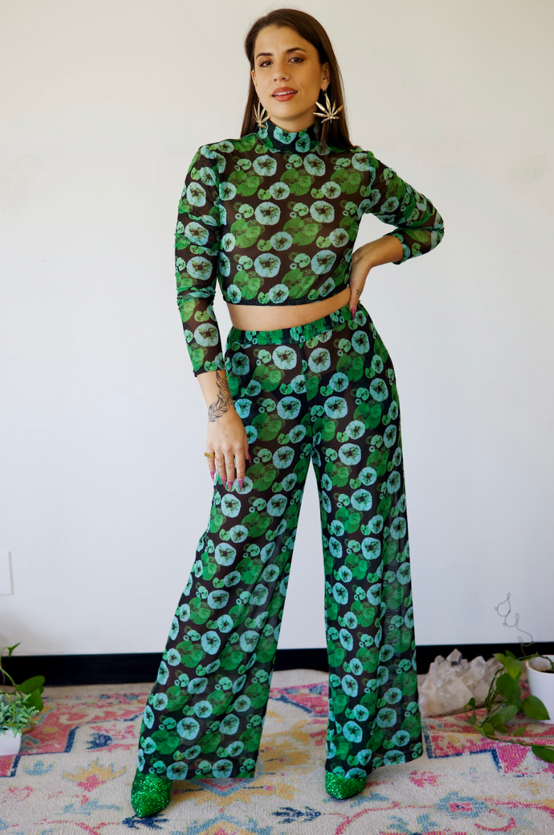 Spore Mesh Crop Top – Smoke Show Co